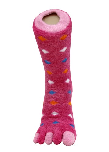 FUN FURRY TOE SOCKS - Socks Hosiery Wholesale - Yelete.com