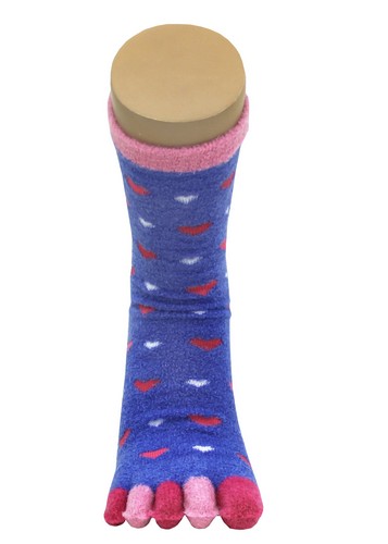 FUN FURRY TOE SOCKS - Socks Hosiery Wholesale - Yelete.com